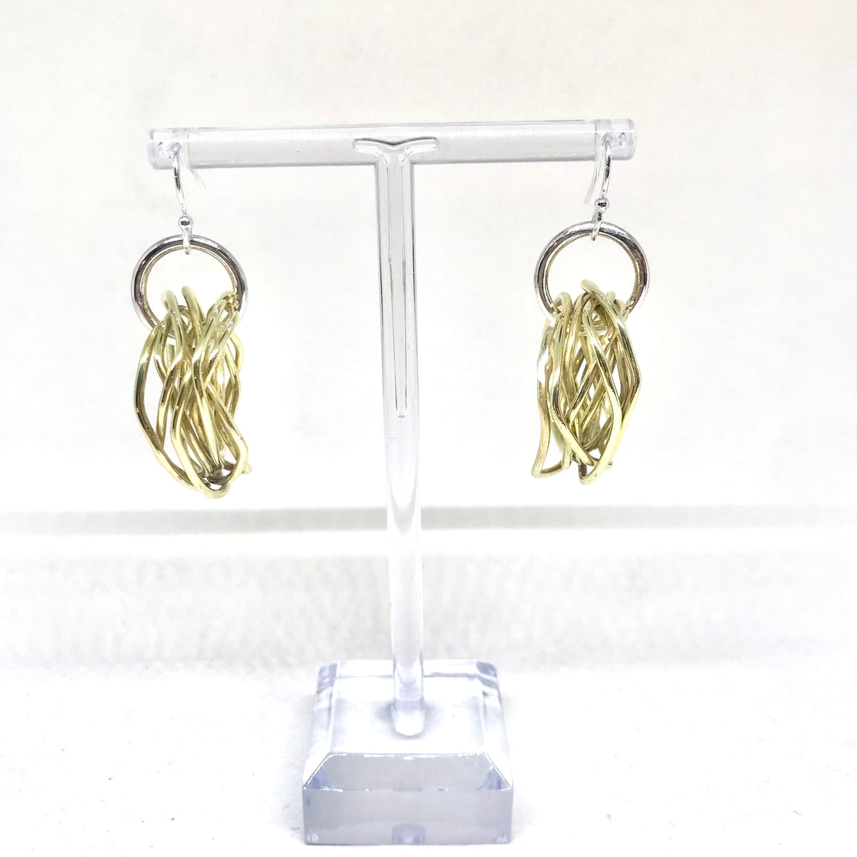 Brass Nest Loopy Earrings – Eve Redmond Jewellery